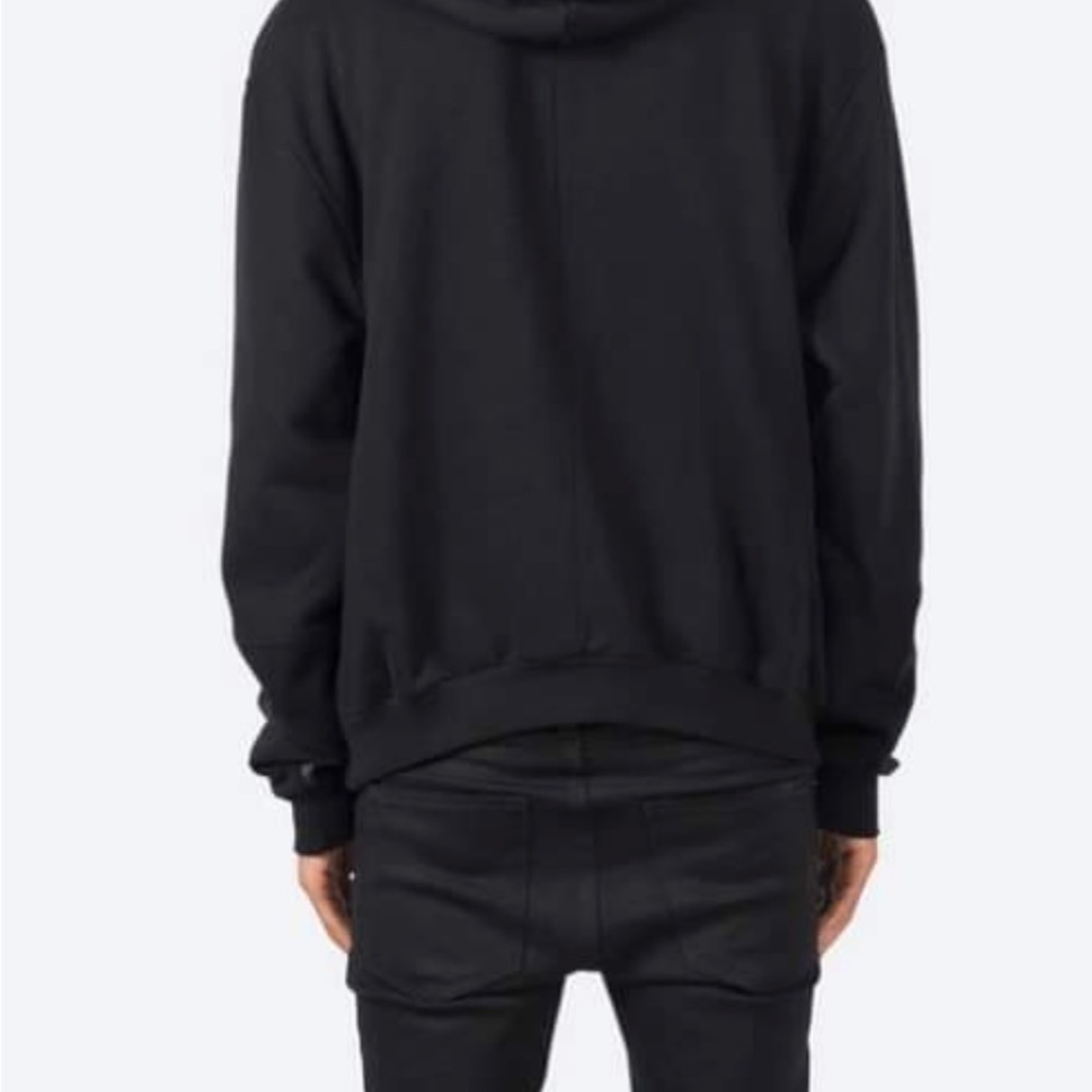 Mnml Black Double Hood Hoodie - Gem